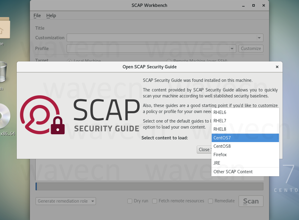WaveCN.com - 网络安全及信息化 - 网络安全控制实践 - 如何使用OpenSCAP检查工具进行安全策略核查？