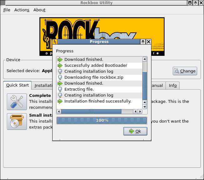 WaveCN.com - 数字技术 - 数字化技术杂记 - Rockbox Utility介绍及Rockbox快速安装简介