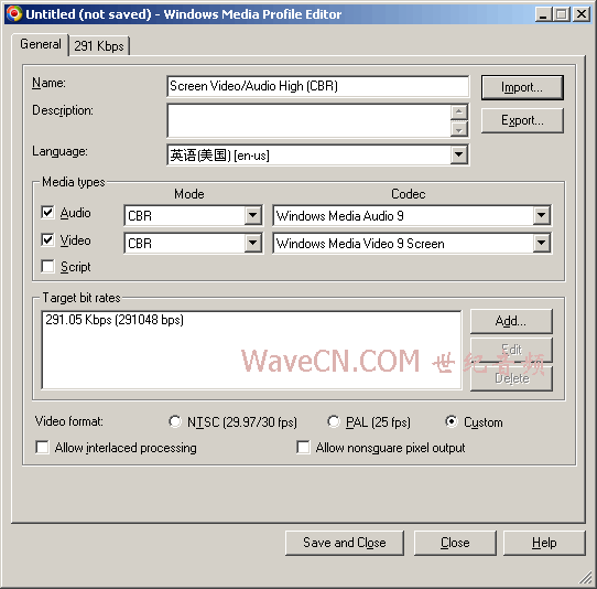 WaveCN.com - 数字技术 - 数字化技术杂记 - 更丰富的网络媒体流感受，来自Windows Media 9